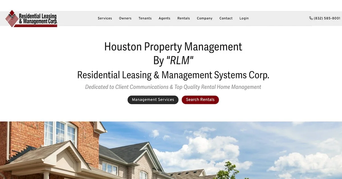 Houston Property Managers | Residential Leasing & Management Co.